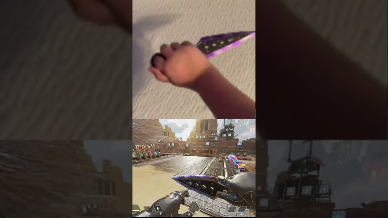 Apex Legends | Wraith Heirloom Kunai Animation IRL - YouTube