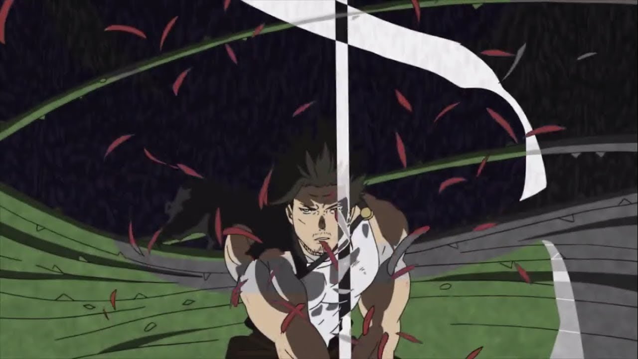 Yami Fights the Devil and cuts him into half (Black Clover). - YouTube