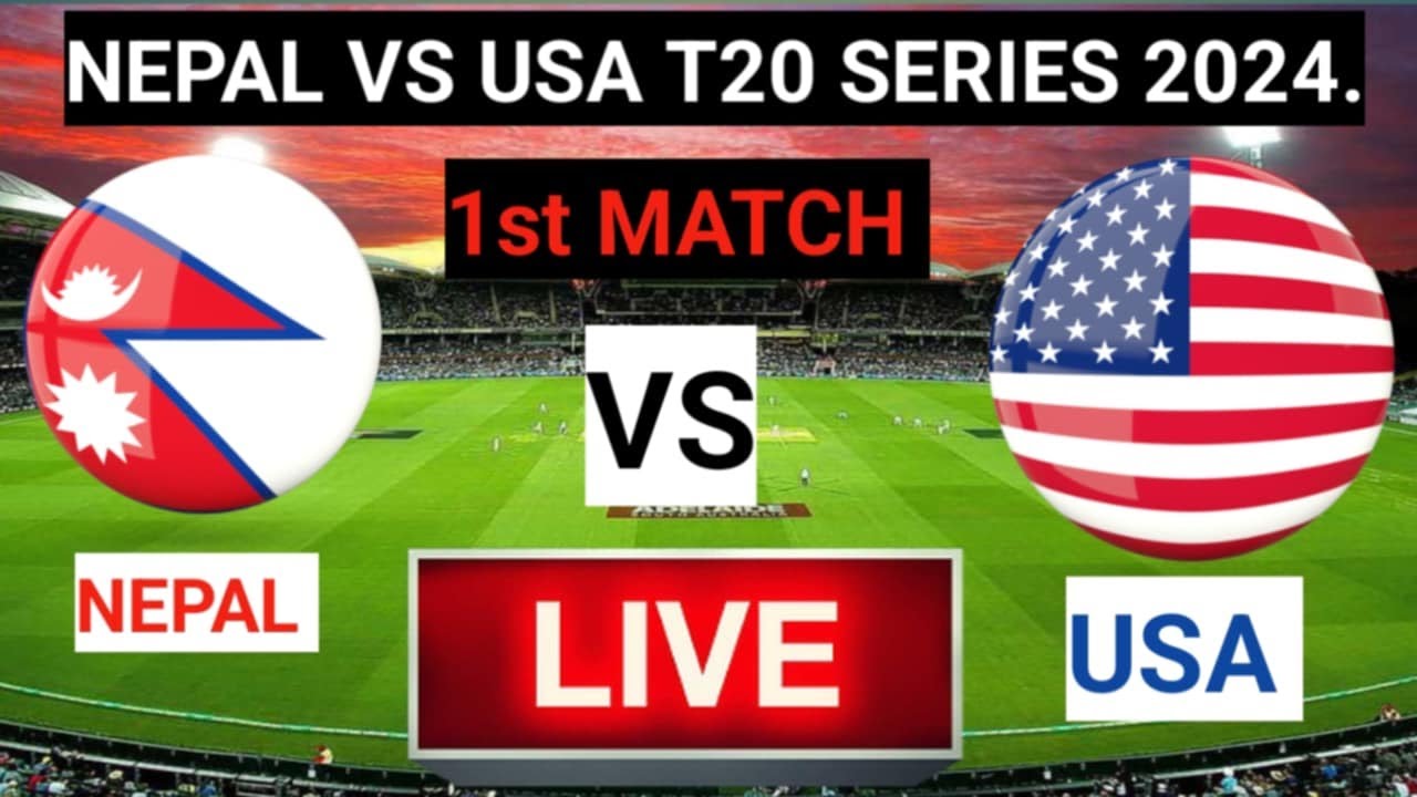 NEPAL VS USA 1ST T20 MATCH LIVE. #cricket #nepalcricketlive #live # ...