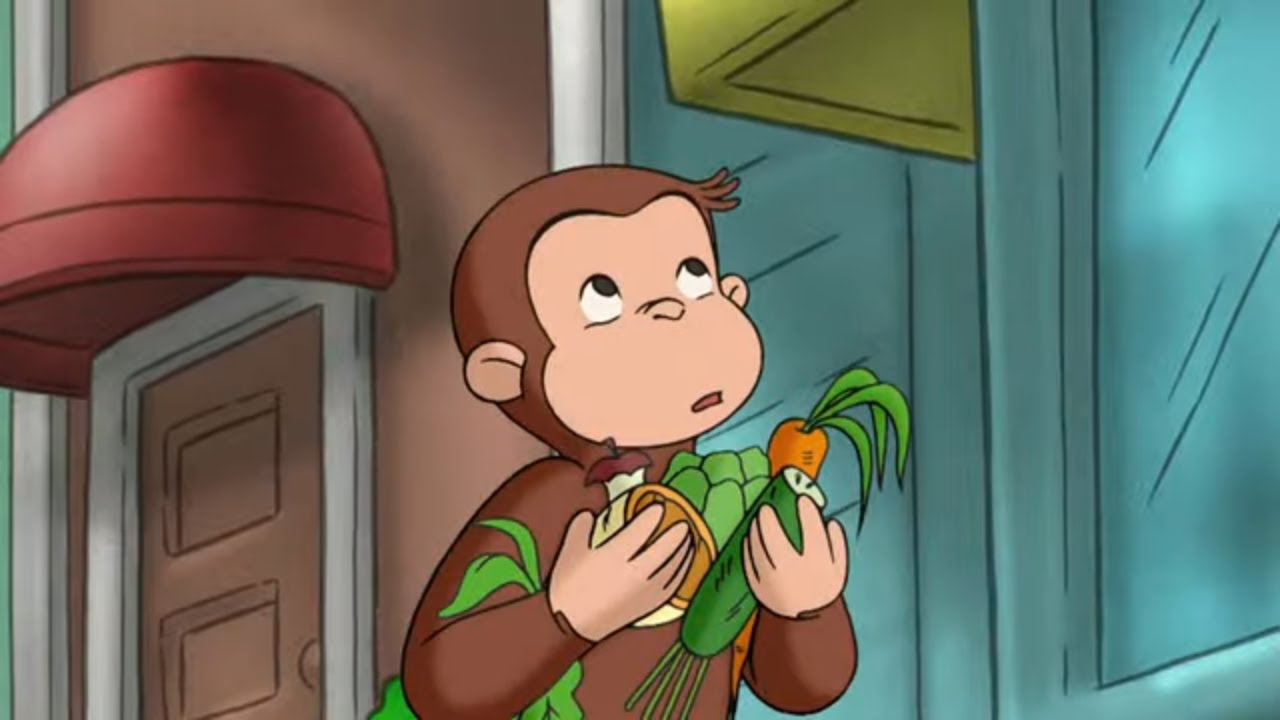 George makes Compost 🐵Curious George 🐵Videos for Kids - YouTube
