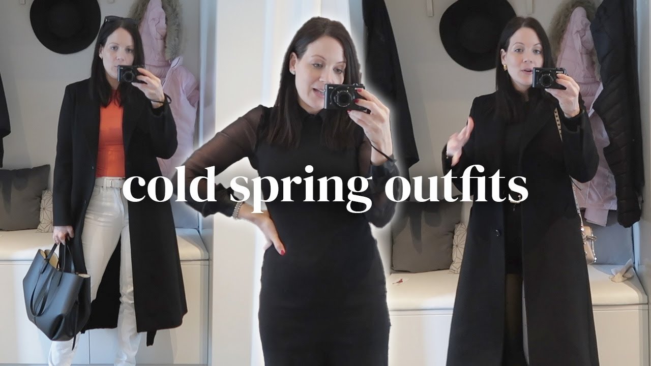 What I Wore This Week (Cold Spring Outfits) | MEMBERS ONLY - YouTube