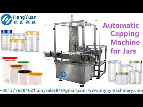 Automatic Star Wheel Cap Pressing Sealing Machine with Lid Sorter for ...