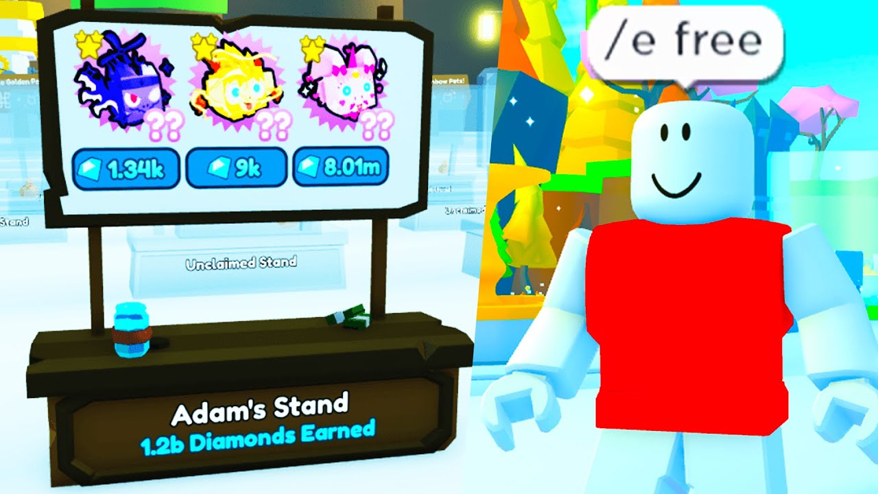 Get FREE Booth in Pet Simulator X.. - YouTube