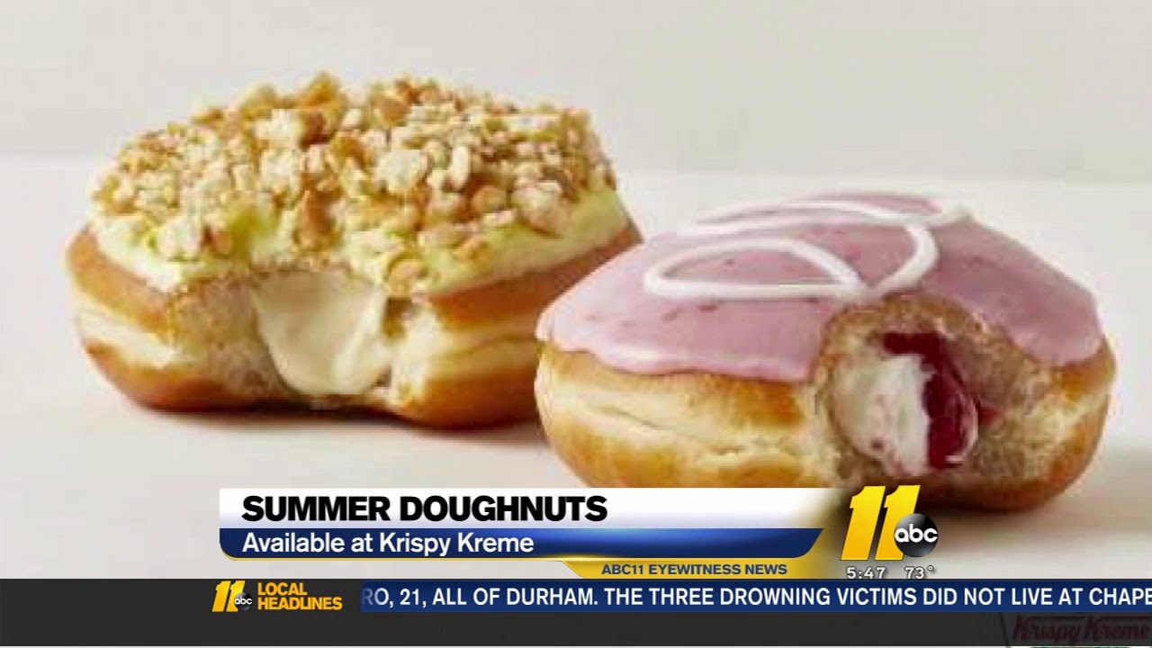 Krispy Kreme releases summer-themed donut flavors - YouTube