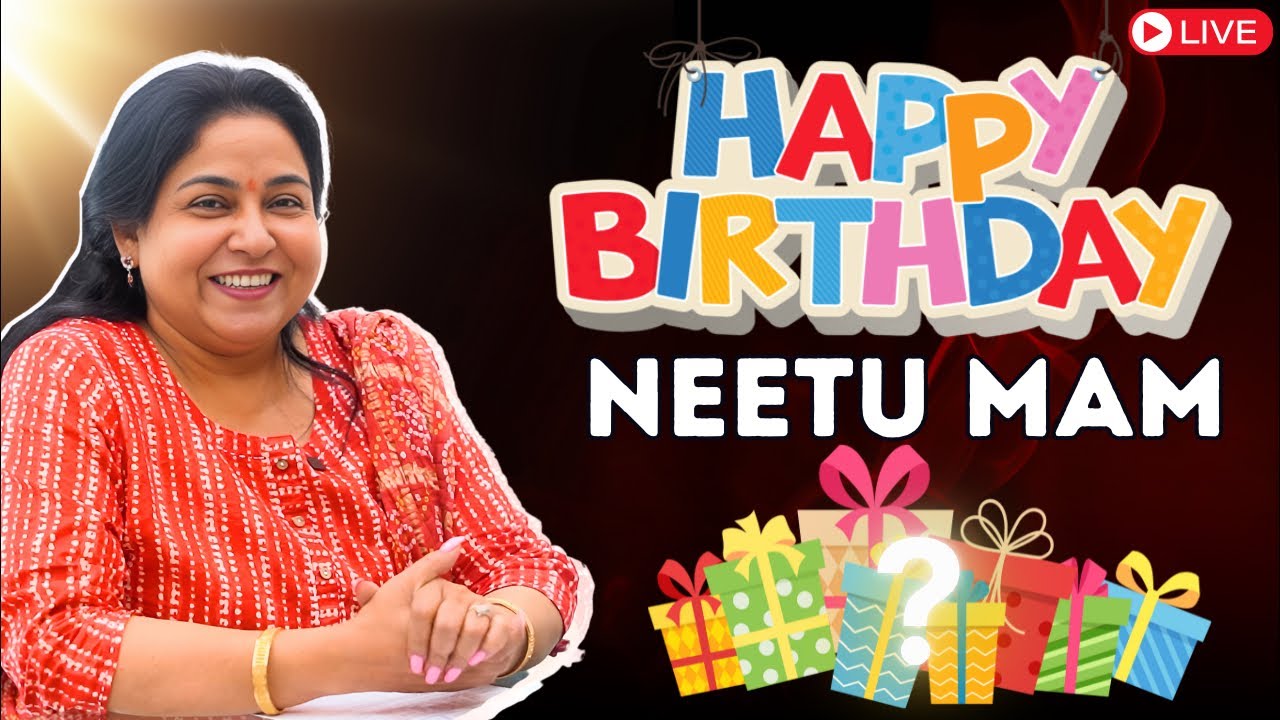 Neetu Mam ka surprise Birthday Celebration and Gift😱🎂 - YouTube