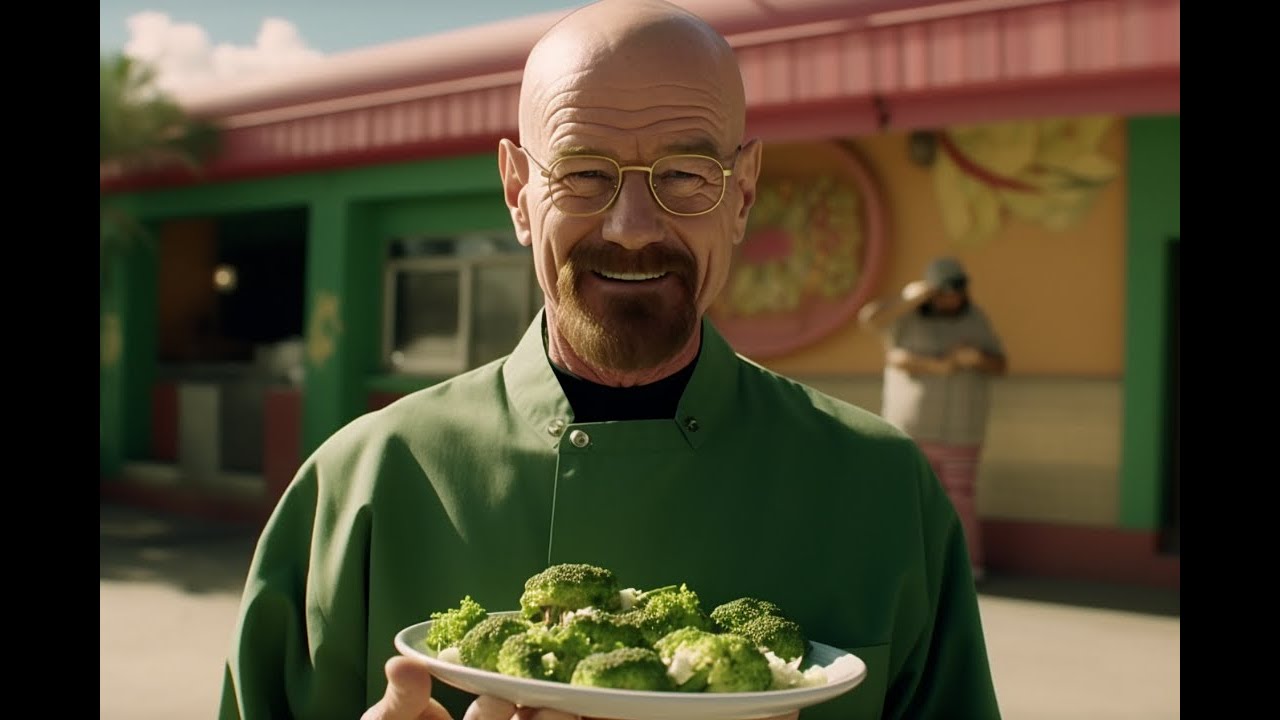 I asked AI to make a Walter White aka Heisenberg Broccoli Commercial ...