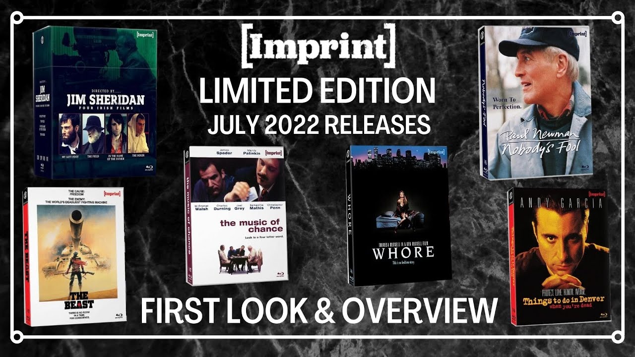[Imprint] July 2022 - 5 Blu-ray Releases and a 4-Disc Boxset from Via ...