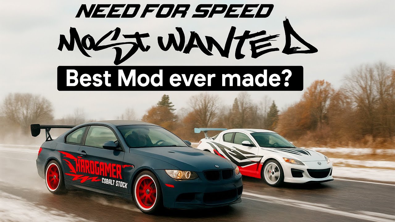 Rockport Goes Frozen! | NFS Most Wanted 2005 Best Winter Mod Ever - YouTube