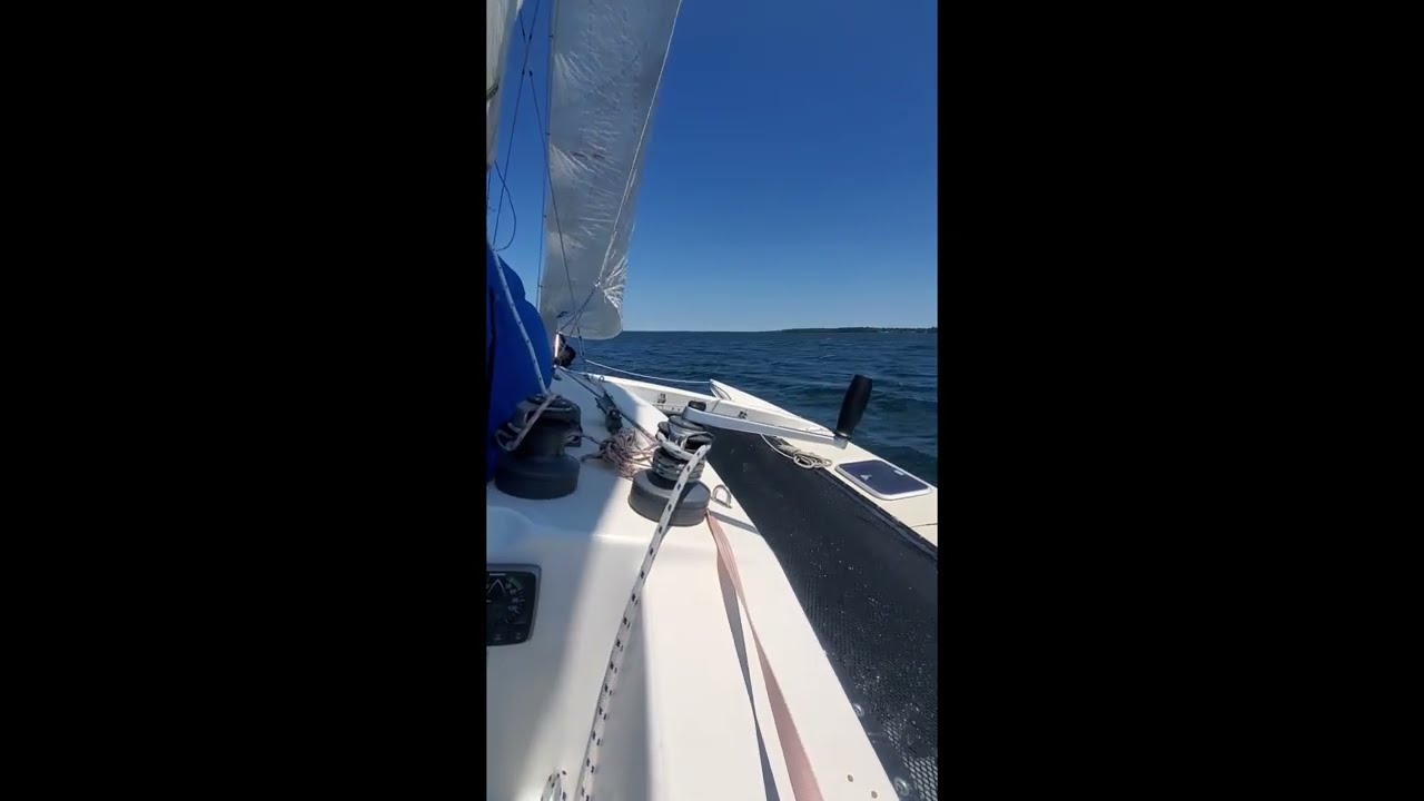 Corsair F27 trimaran Lake Ontario - father's day 2022 - YouTube