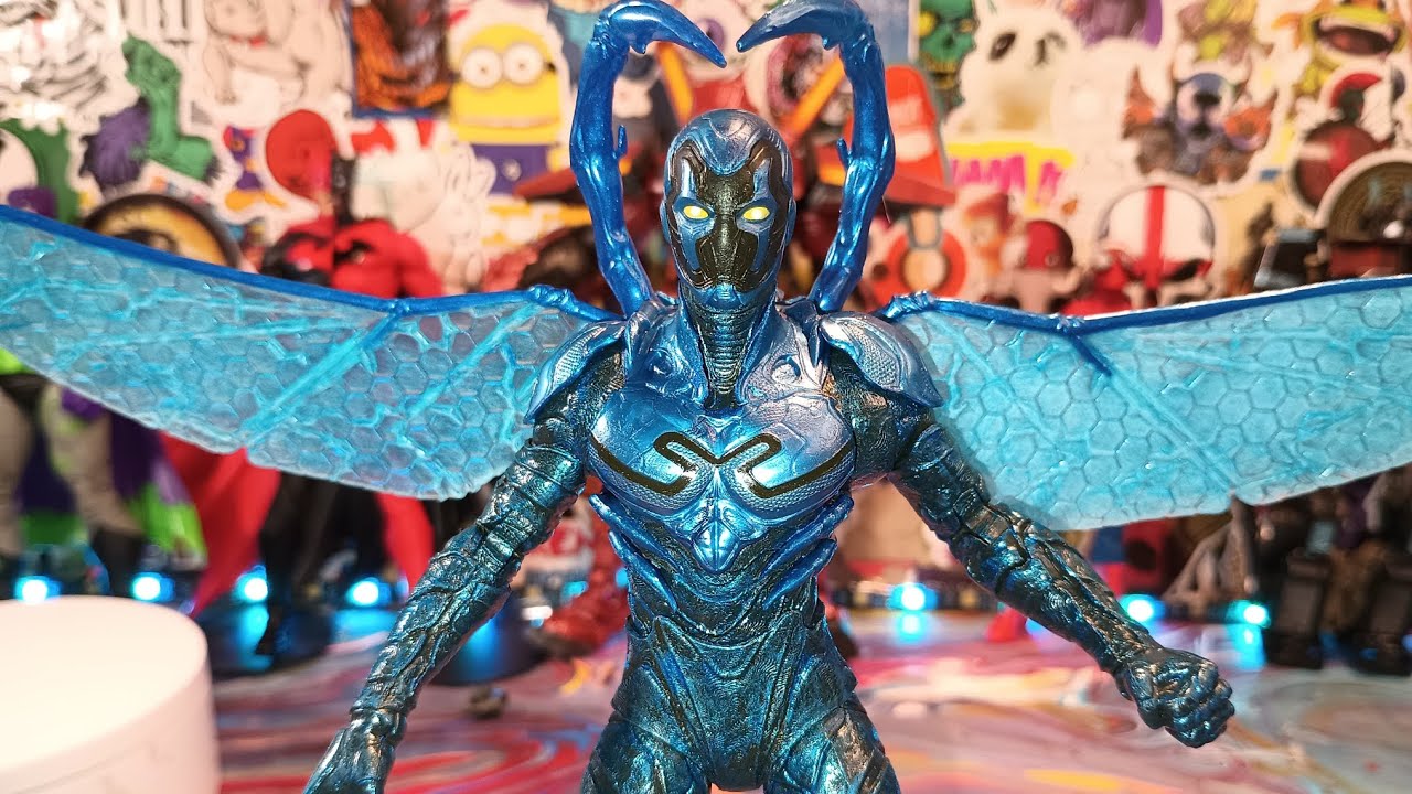 CUSTOM BLUE BEETLE ️DC COMPARISON REVIEW! - YouTube