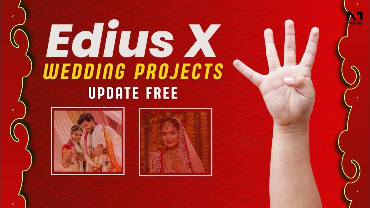 Edius X | Cinematic Wedding Title Projects for Dongle User | Download Free Update 04, 2023 - YouTube