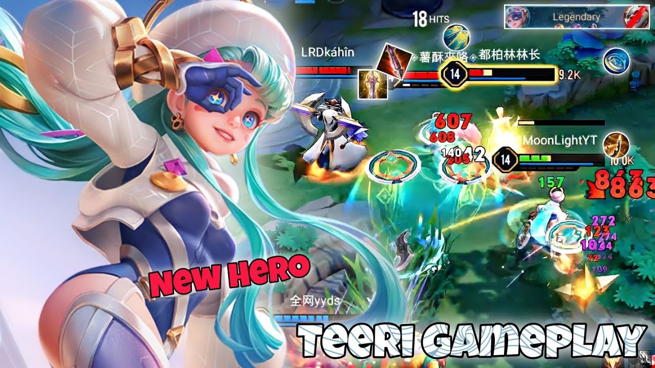Teeri New Champ Dragon Lane Pro Gameplay | Arena of Valor Liên Quân ...