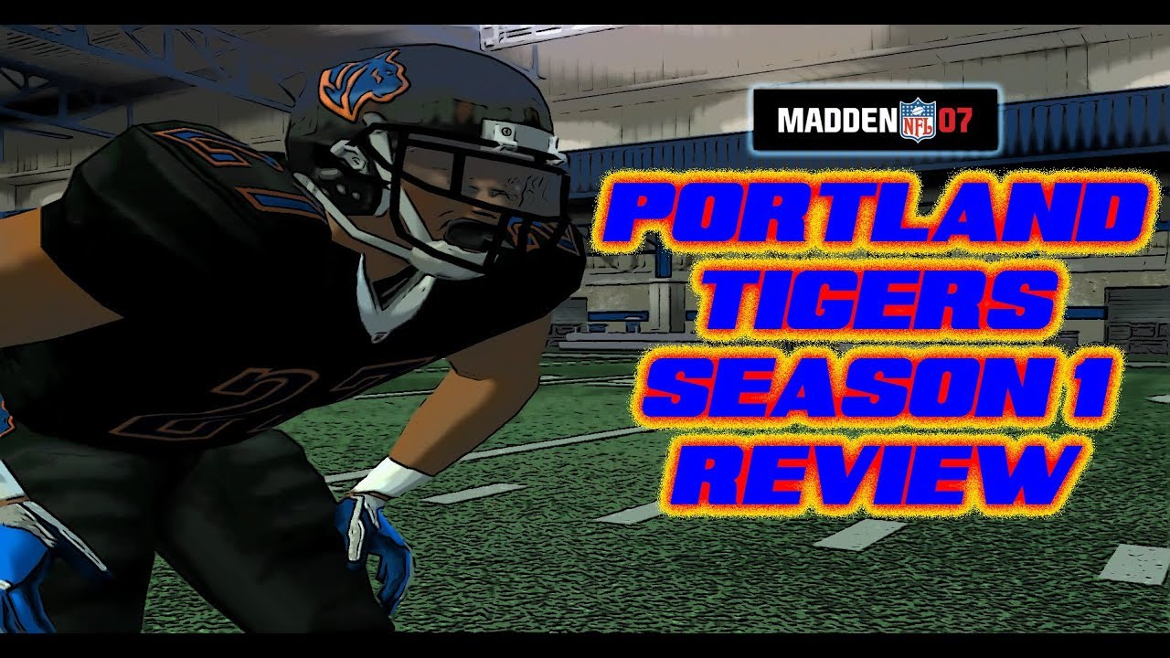 Madden 07 - Portland Tigers - Franchise Review - Robbery - YouTube
