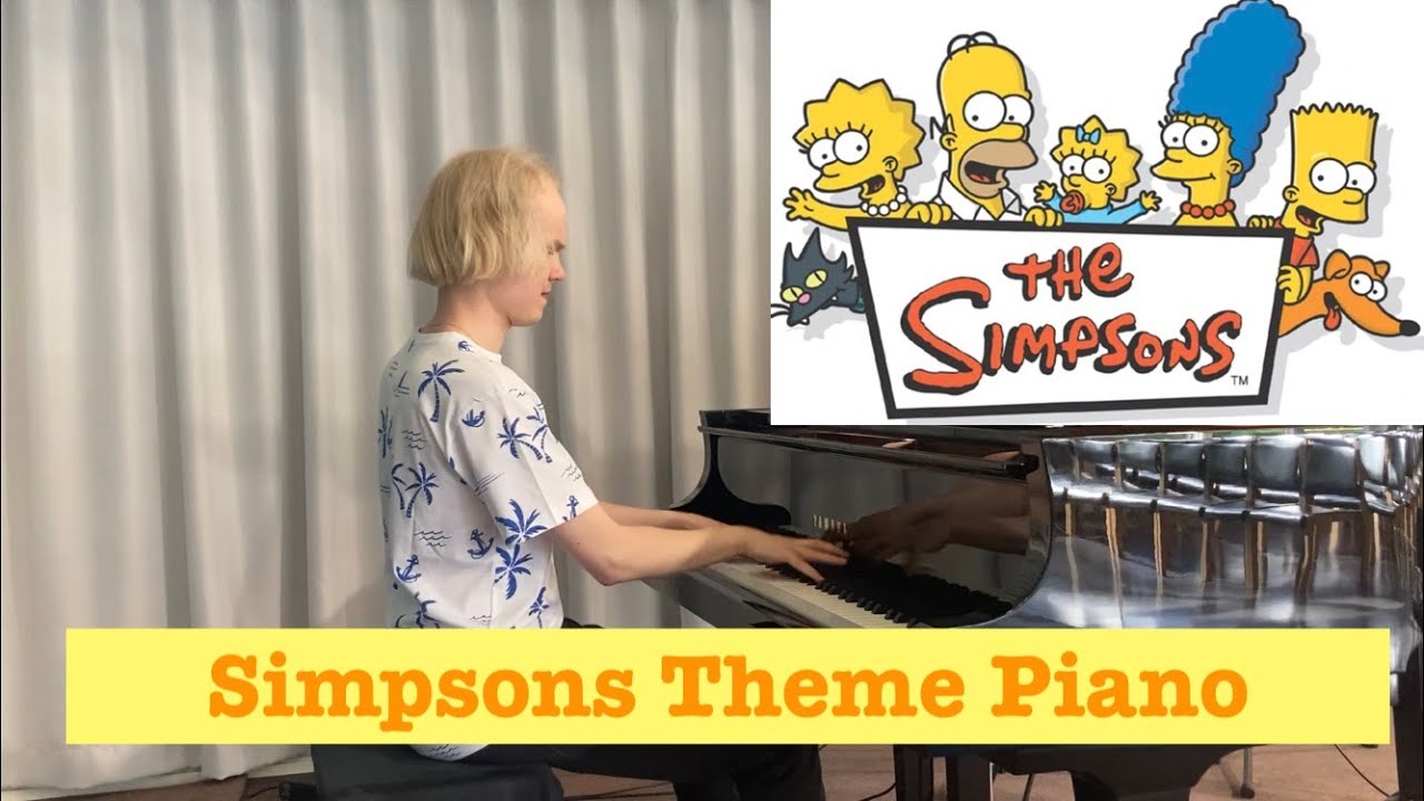 The Simpsons Theme Song (Piano Performance by Iiro Komulainen) - YouTube