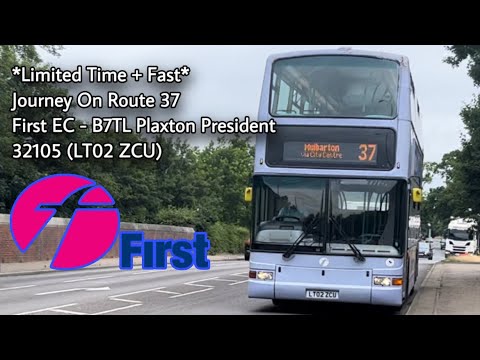 *Limited Time + Fast* Journey On Route 37 |First Eastern Counties ...