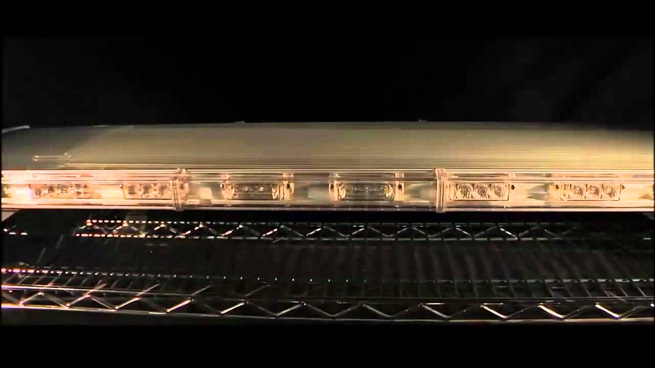 912 Full Size LED Light Bar from 911 Signal USA - Demo Off - YouTube