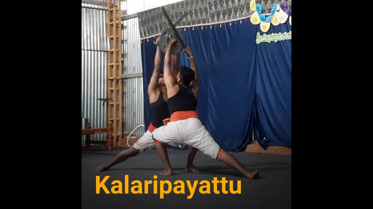 Kalaripayat Martial Art Form, Which Is Being Taught At VVV - YouTube