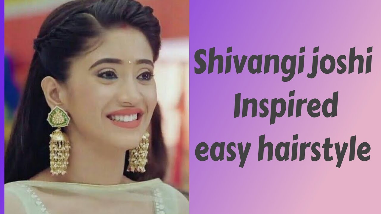 Shivangi joshi Inspired easy hairstyle // cute and easy hairstyle for ...