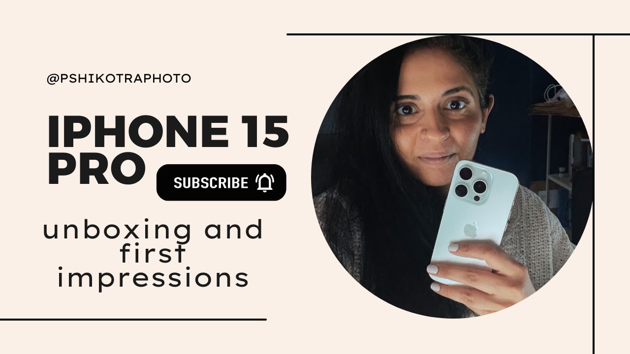 iPhone 15 Pro Unboxing and First Impressions - YouTube