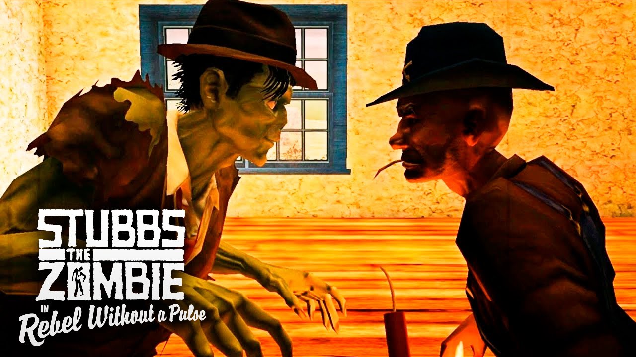 Stubbs the Zombie in Rebel Without a Pulse - Mission #7 - Fall of the ...