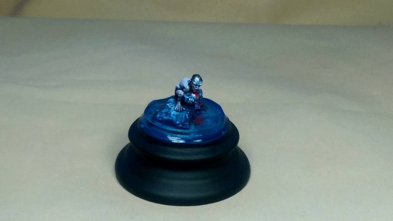 Lord of The Rings Warhammer - Gollum with Fish - Painted for Golden Demon - YouTube