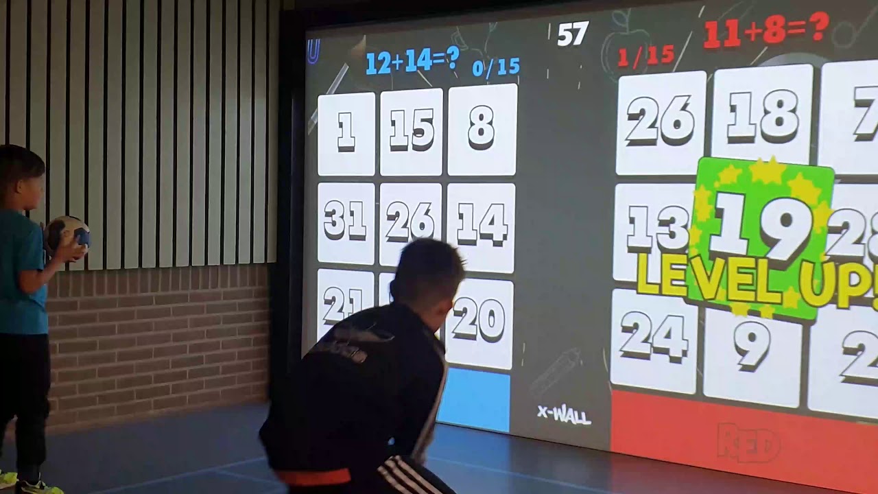 Rekenkoning Multiplayer | X-Wall Game - YouTube