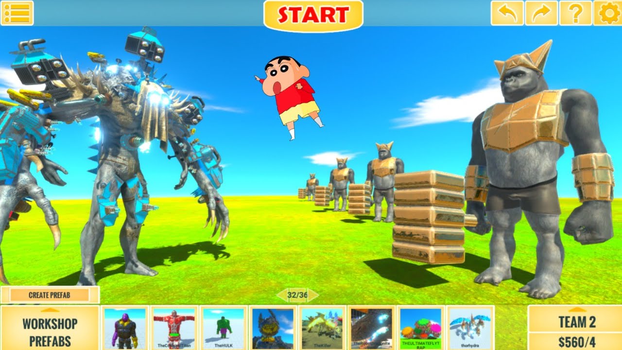 MECHA-SCOURGE VS GHOR-HAMMER in ARBS | Animal Revolt Battle Simulator ...