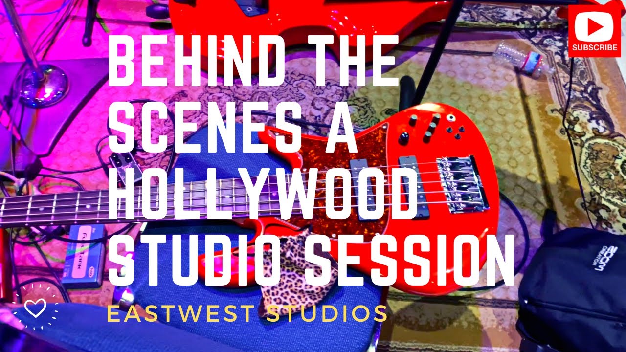 BEHIND THE SCENES TO A HOLLYWOOD STUDIO SESSION. - YouTube