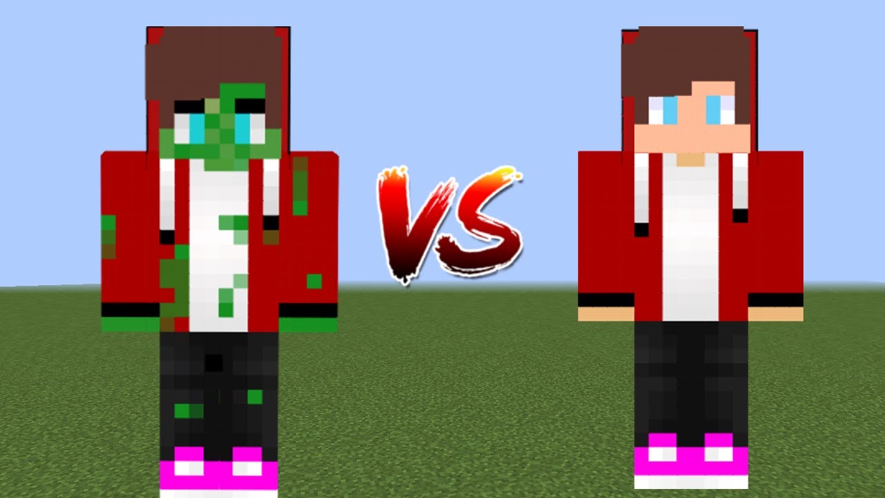 what if you create JJ VS ZOMBIE JJ in MINECRAFT - YouTube