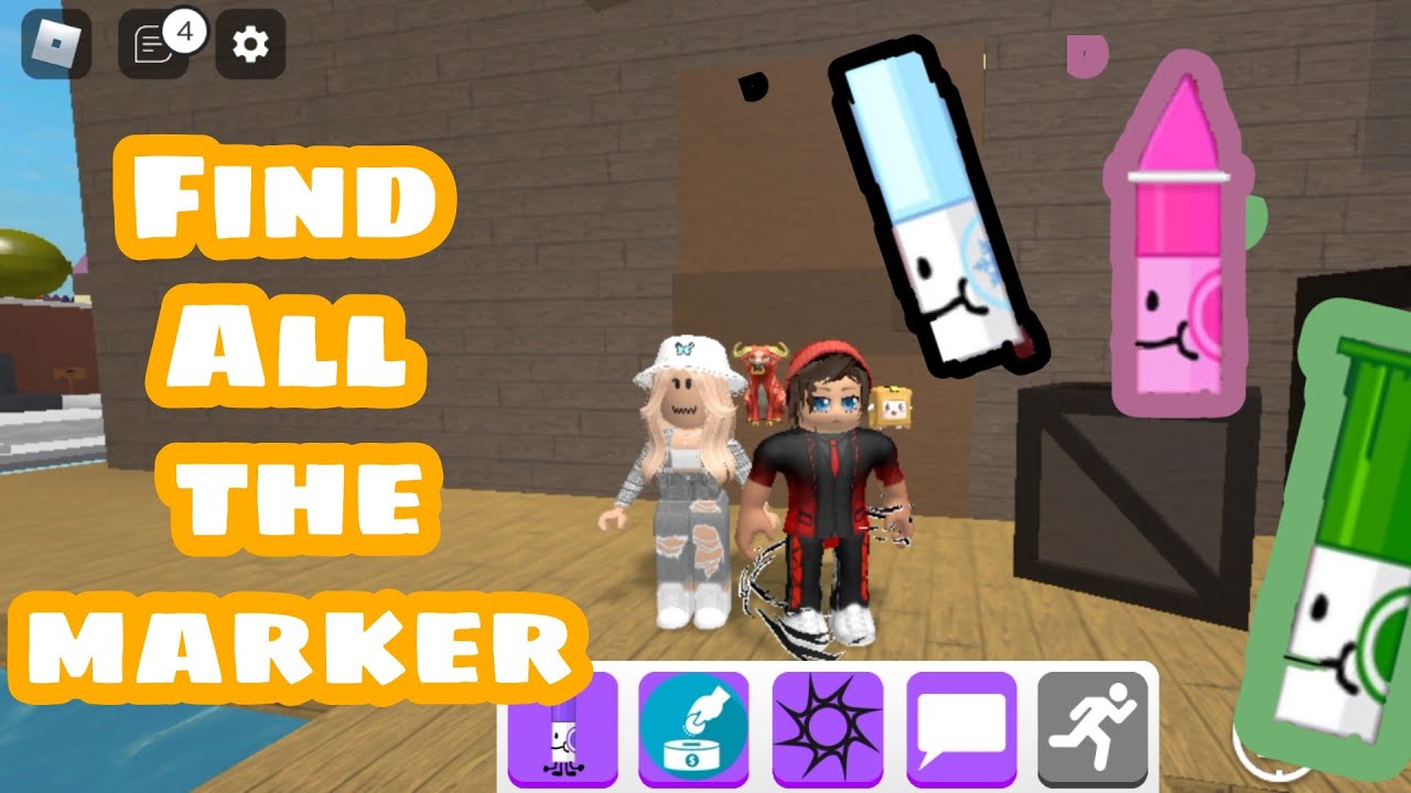 Roblox! [Dark Markery] find all the markers (200) - YouTube