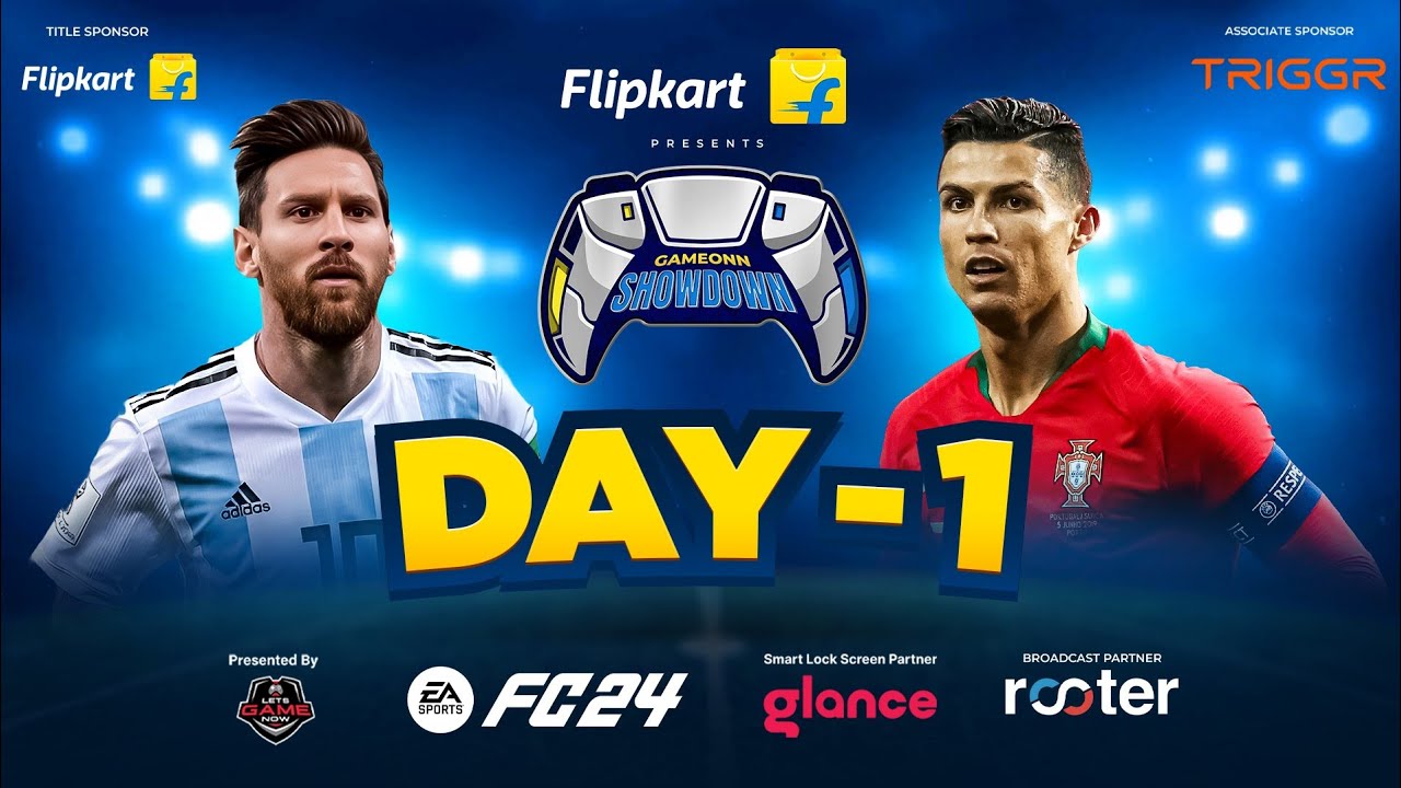 FC 24 | Flipkart Game Onn Showdown | [Day 4] - YouTube