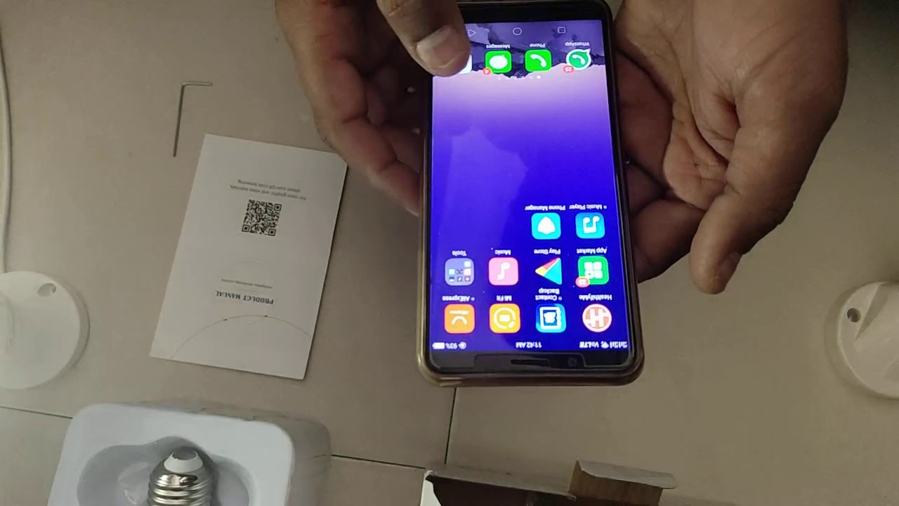 SMARTCAM Bulb Camera installation process - YouTube