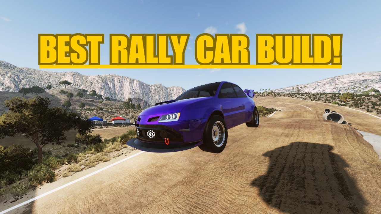 BeamNG Best Rally Car Build // BeamNG Drive & Automation Gameplay # ...
