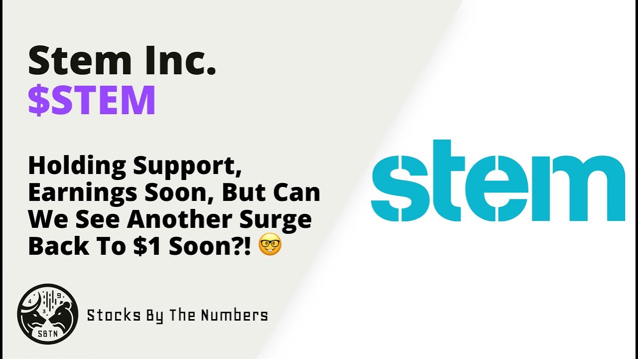 Quick Update On Stem Inc Stock ($STEM) To See If We Can See $1 Again ...