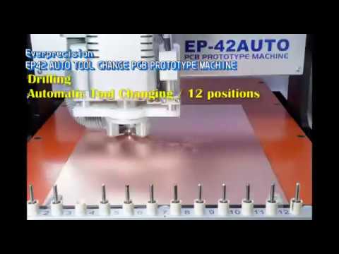 Everprecision Tech. –PCB Prototype Machine SAMPLE 1 - YouTube