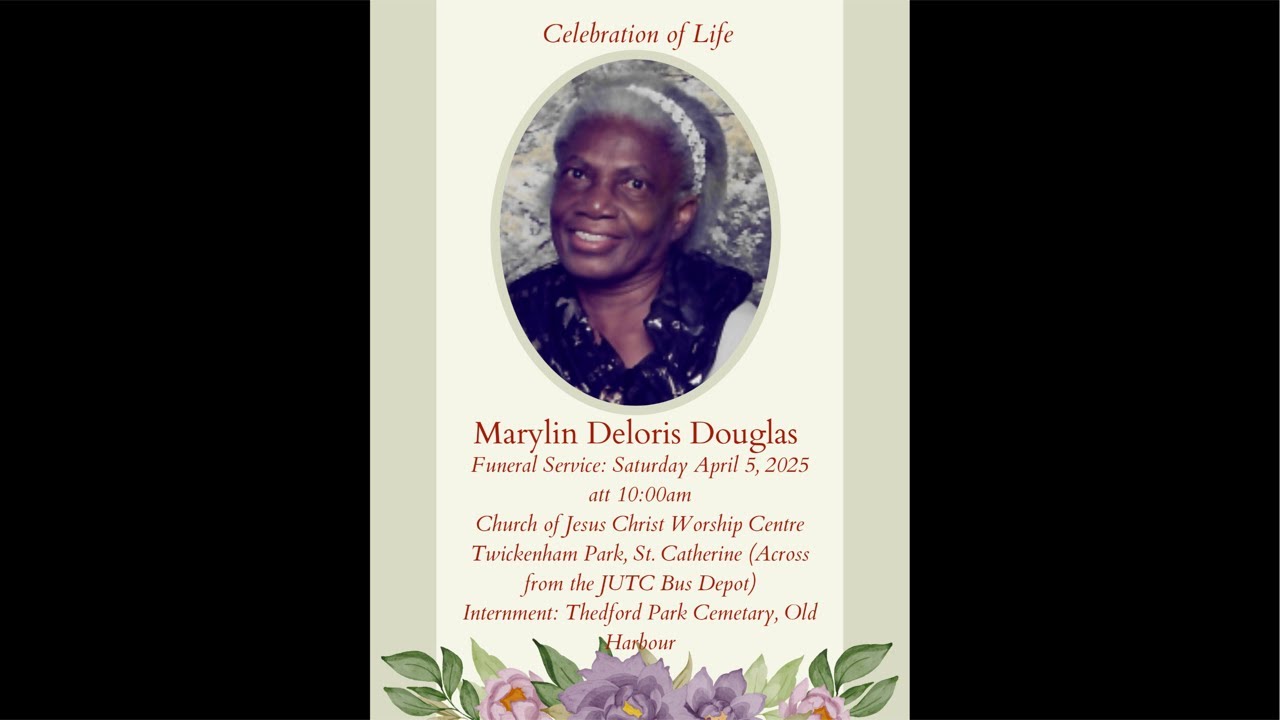 in Loving Memory of Marylin Deloris Douglas - YouTube