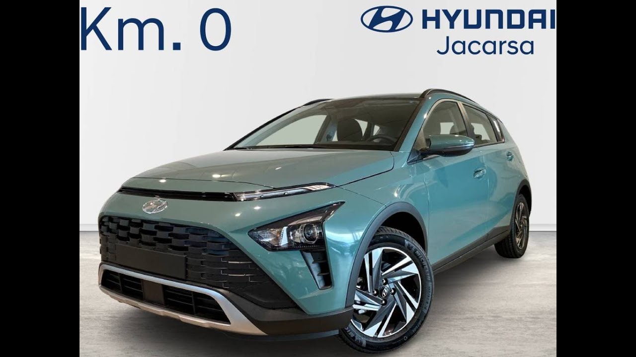 Hyundai BAYON MANGROVE GREEN MPI 1 2 85CV MAXX - YouTube