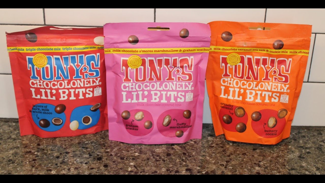 Tony’s Chocolonely Lil’ Bits: Triple Chocolate, S’mores Marshmallow ...