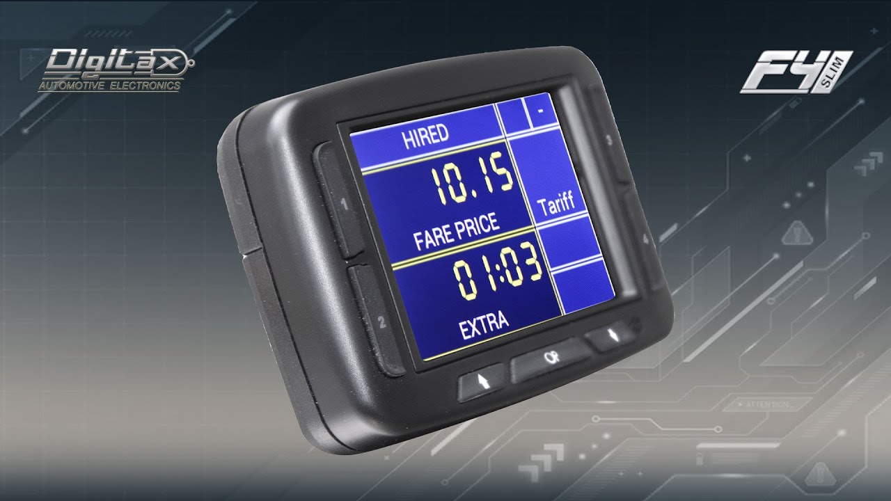 The F4 Smart Taximeter represent the state of the art and new ...