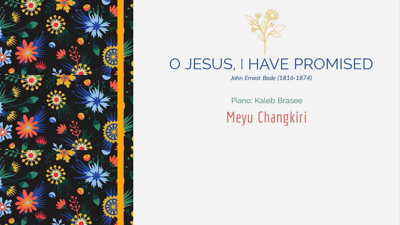O JESUS, I HAVE PROMISED | A Pictorial Hymnal Instrumental - YouTube