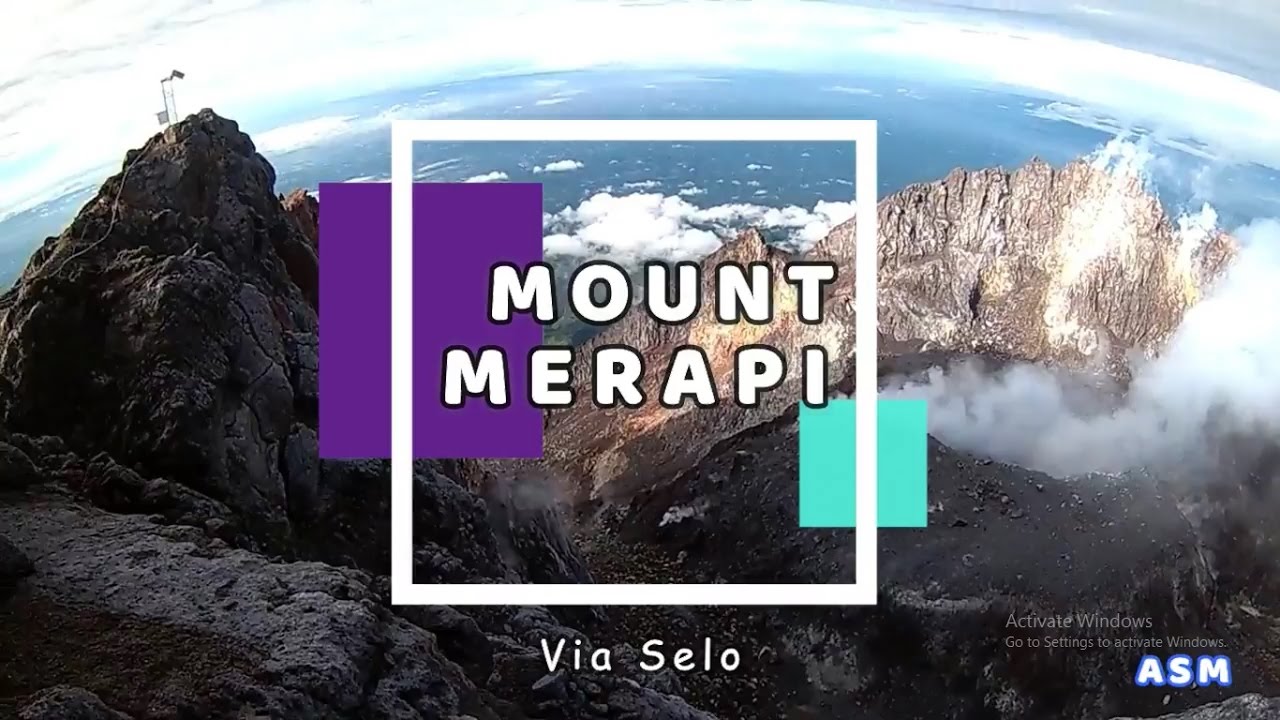 Pendakian Gunung Merapi (2.913 MDPL) via Selo, Boyolali - YouTube