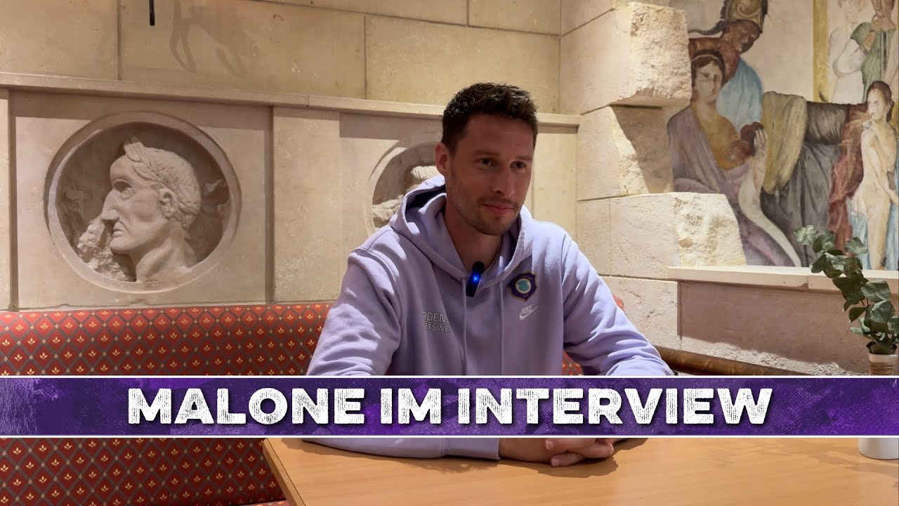 Ryan Malone im Interview || #GlückAufausBadGögging - YouTube