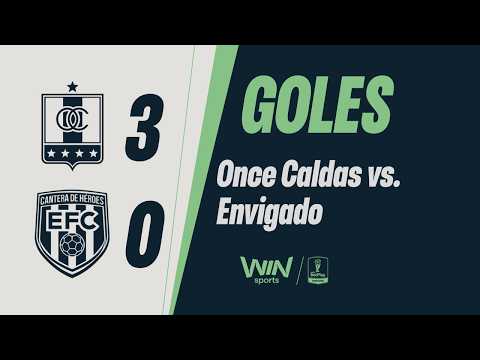 Once Caldas vs. Envigado (goals) | Copa BetPlay Dimayor 2026 | Phase 1B - First Leg