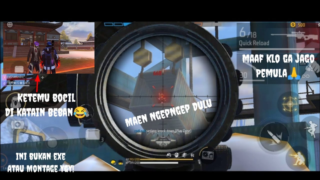 Bapa Amoon Maen Ff Ketemu Adik-adik! Di Katain Beban😂 - YouTube