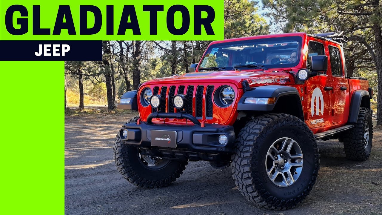 Jeep GLADIATOR Rubicon Mopar 2021 | ¡Qué gran capricho! | Motoren Mx ...