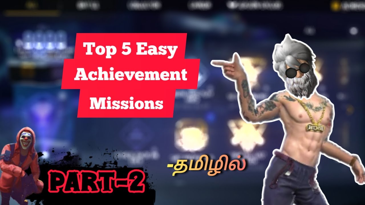 TOP 5 MISSIONS PART-2 || FF ACHIEVEMENT MISSIONS | #garenafreefire # ...