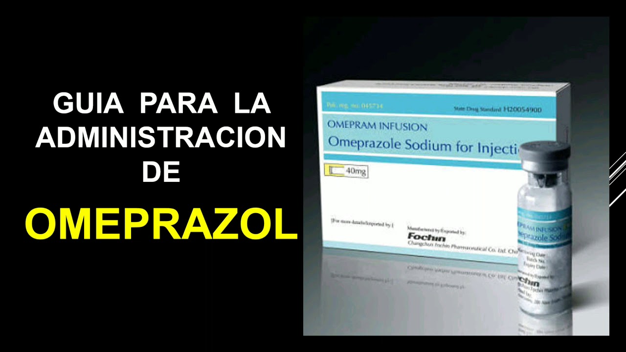 Como administrar OMEPRAZOL IV 💉 [Algo que NO SABIAS!!] MIRALO YA! ☑️ ...