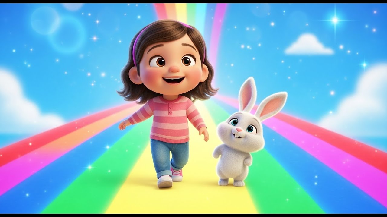 Colors All Around 🌈 Learn Colors with Cute Animals & Kids - YouTube