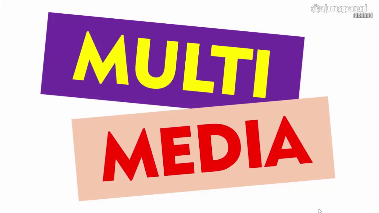 Pengantar Multimedia - Sistem Multimedia Minggu 1 - YouTube