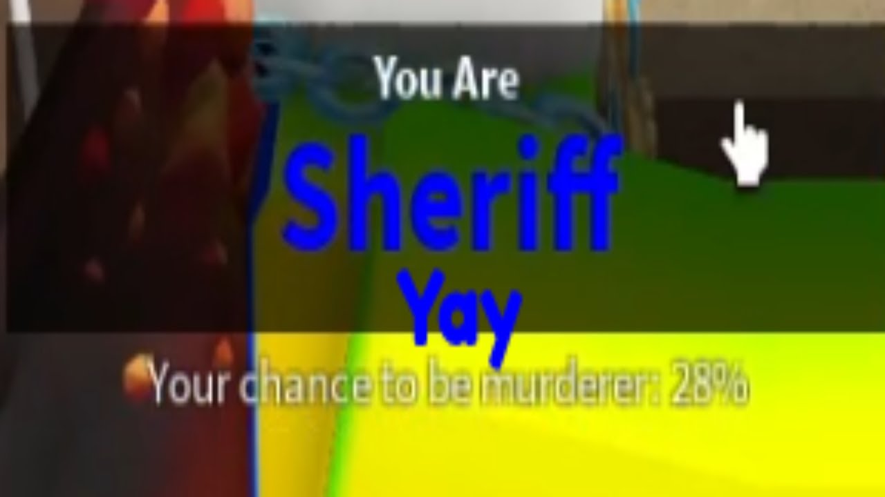 This Video Ends When I Get Sheriff | MM2 Christmas Update - YouTube